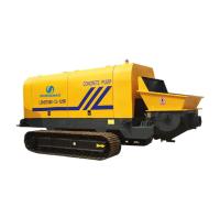 China HBTS80R Diesel Concrete Pump with 84 m³/h Capacity and 129 kW Weichai Engine - Mobile Trailer Mounted Design for sale