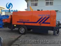 China HBTS80R Diesel Concrete Pump with 84 m³/h Capacity and 129 kW Weichai Engine - Mobile Trailer Mounted Design for sale