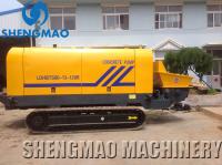 China HBTS80R Diesel Concrete Pump with 84 m³/h Capacity and 129 kW Weichai Engine - Mobile Trailer Mounted Design for sale