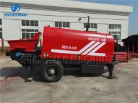 China BS30 Diesel Concrete Pump 30m³/h Mobile Trailer Unit with 56kW Engine for Construction for sale
