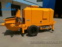 China HBTS20-6-36R Diesel Concrete Pump 20m³/h Capacity with 120m Vertical 350m Horizontal Reach for sale