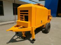 China HBTS20-6-36R Diesel Concrete Pump 20m³/h Capacity with 120m Vertical 350m Horizontal Reach for sale