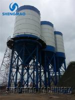 China 30T to 2000T Steel Vertical Cement Silo with Feeder for Cement and Fly Ash Storage for sale