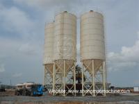 China Bolted Type Vertical Steel Cement Storage Silo 500T-2000T Capacity with Carbon Steel Construction for sale