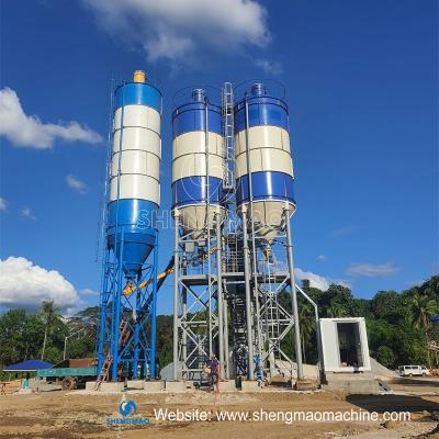 China Vertical Bolted Cement Silo 30T-2000T Capacity with Carbon Steel Construction for Dry Powder Storage for sale
