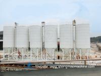China Vertical Bolted Cement Silo 30T-2000T Capacity with Carbon Steel Construction for Dry Powder Storage for sale