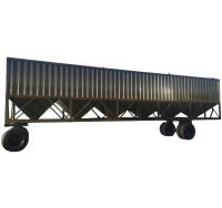 China Horizontal 100 Ton Cement Silo with PLC Motor Control - 30T to 2000T Capacity Options for sale