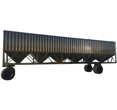 China Horizontal 100 Ton Cement Silo with PLC Motor Control - 30T to 2000T Capacity Options for sale