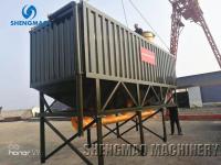 China Horizontal 100 Ton Cement Silo with PLC Motor Control - 30T to 2000T Capacity Options for sale