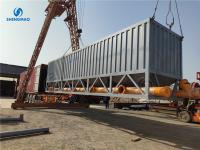China 200 Ton Steel Horizontal Cement Silo Tank - Mobile Storage for Cement & Fly Ash with 30-300T Capacity Range for sale