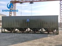 China 200 Ton Steel Horizontal Cement Silo Tank - Mobile Storage for Cement & Fly Ash with 30-300T Capacity Range for sale