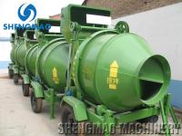 China JZC250 Mobile Concrete Mixer Electric Cement Batching Machine 250L Capacity 4.5kW Power for sale