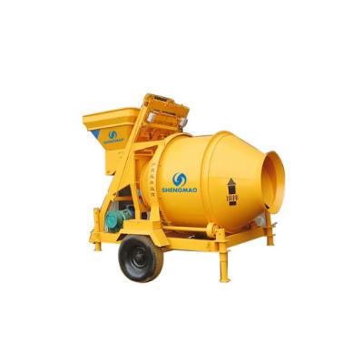 China JZC 350 Mobile Concrete Mixer with 350L Discharge Capacity and 5.5kW Engine for Construction Sites for sale