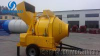 China 500L Diesel Twin Shaft Planetary Concrete Mixer - 15m³/h Production Capacity Portable Construction Equipment for sale