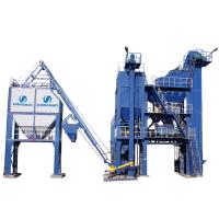 China 380 kW Stationary Asphalt Mixing Plant with Siemens PLC Control for Highway Construction for sale