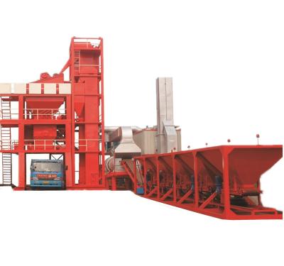China LB1500 Stationary Asphalt Mixing Plant 120tph Capacity with 50mm Drum Insulation for Highway Construction for sale