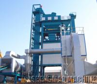 China LB1500 Stationary Asphalt Mixing Plant 120tph Capacity with 50mm Drum Insulation for Highway Construction for sale