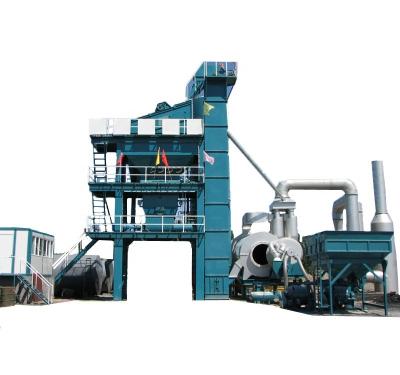 China LB2000 Bitumen Mixing Machine PLC Control 160 TPH Capacity Continuous Asphalt Plant for sale