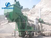 China 300KW Mobile Continuous Asphalt Drum Mix Plant - 10T to 320T Capacity with Environmental Dust Control for sale