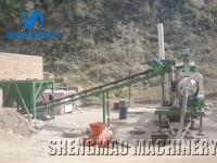 China Mini Drum Mix Asphalt Plant 10t 20t Capacity PLC Motor Control 300 Kw for sale