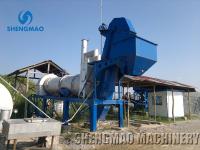 China Mini Drum Mix Asphalt Plant 10t 20t Capacity PLC Motor Control 300 Kw for sale