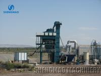 China 80t/H Asphalt Batch Mix Plant with 300 kW Power, High Precision Weighing Systems and Environmental Dust Control for sale