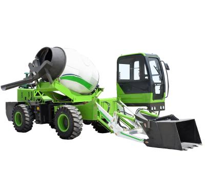 China Small Self Loading Cement Mixer Truck 1.7-7.8 m³ Capacity for Mining with Custom Colors for sale