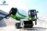 China Self-Loading Concrete Mixer Truck 1.8-6.5m³ Capacity with 55-110kW Engine Power for sale