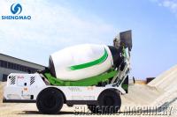 China 6.5m3 Self Loading Concrete Mixer with 26 m³/h Productivity and 40 km/h Travel Speed for sale