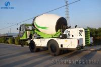 China 6.5m3 Self Loading Concrete Mixer with 26 m³/h Productivity and 40 km/h Travel Speed for sale