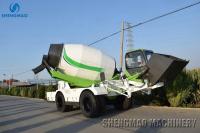 China 6.5m3 Self Loading Concrete Mixer with 26 m³/h Productivity and 40 km/h Travel Speed for sale