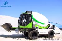 China 6.5m3 Self Loading Concrete Mixer with 26 m³/h Productivity and 40 km/h Travel Speed for sale