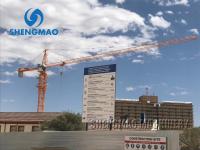 China QTZ63-5010 Mobile Tower Crane with 50m Boom Length and 5t Maximum Load Capacity for Construction Projects for sale