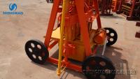 China MBM4-45 Mini Mobile Egg Laying Concrete Brick Machine 6.6kW 1500kg Hydraulic Pressure Equipment for sale