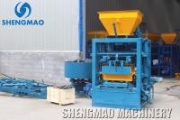 China QT4-24 Semi-Automatic Concrete Block Making Machine with 4000 RPM Vibration and 24-30 Second Cycle for sale