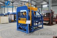 China QT4-15 Hollow Wall Panel Making Machine with 24kW Power and 4500kg Weight for Concrete Block Production for sale