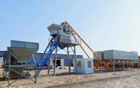 China HZS Series Concrete Batching Plant with 60-180 m³/h Capacity, JS Mixer & Computer Control System for sale