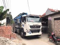 China SHENGMAO 70-Meter Mobile Concrete Pump Truck with 180M³ Capacity and Diesel Engine for Construction Projects for sale