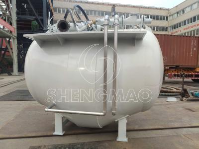 China WG5 Horizontal Cement Feeder with 5m³ Capacity and 7m³/min Air Compressor for Pneumatic Material Conveying for sale
