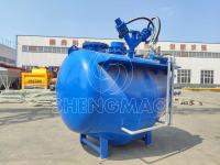 China WG5 Horizontal Cement Feeder with 5m³ Capacity and 7m³/min Air Compressor for Pneumatic Material Conveying for sale