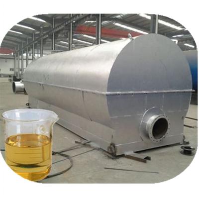 China Continuous Industrial Waste Recycling Distillation Machine for Motor Oil Purification for sale