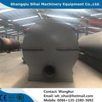 China Fuel Oil Grade 8-10tons Capacity Waste Crude Oil Circulating to Diesel Distillation Machine in 24hours for sale