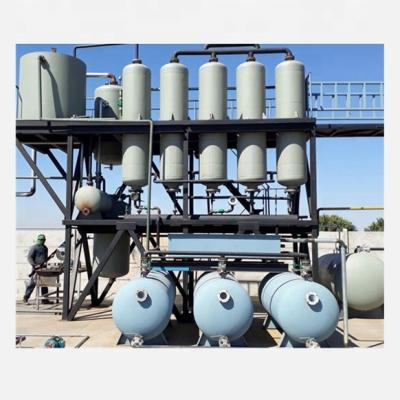 China Energy Mining Oil Purifier Newly Produced Waste Plastic Tire to Diesel Refinery Plant for sale