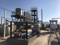 China 10-15 Tons Capacity Oil Recycling Production Line Convert Waste Black Oil to Diesel for sale