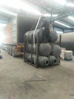 China Continuous Type Tire Tyre Pyrolysis Oil to Diesel Distillation Plant with Instillation for sale