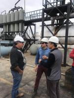China Light Crude Oil LCO Vacuum Distillation Machine 24hours Oil Output 7.2-9tons Diesel for sale