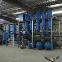 China 380v/50hz Used Car Engine Oil Recycling Vacuum Distillation Machine D1200*3000mm for sale