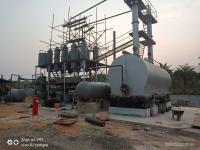 China Q245 Steel Used Oil Refinery Distilling Machine For Diesel Fuel Base Oil Production for sale