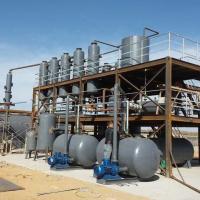 China 16KW Continuous Tyre Oil to Diesel Refinery Distillation Machine for Diesel Production for sale