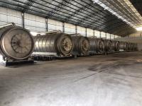 China Continuous Waste Tyre Pyrolysis Plant with 380V/50HZ Voltage and 20-30 Tons Capacity for sale